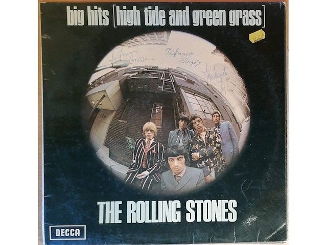 LP ROLLING STONES - Big Hits (High Tide), UK press, gat
