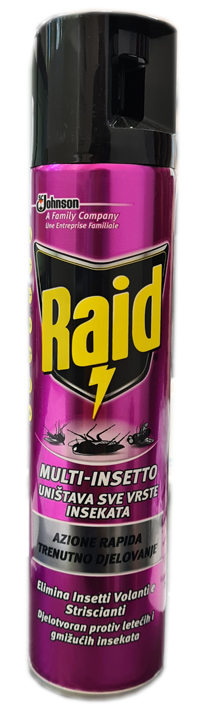 RAID UNIVERZAL 400ml za sve vrste insekata