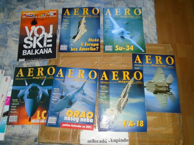 Aero magazin 6 komada i Kalibar ,specijalno izdanje