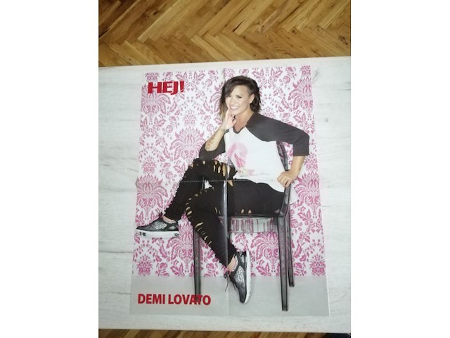 Poster(dvostrani) Demi Lovato/Jan Somerhalder