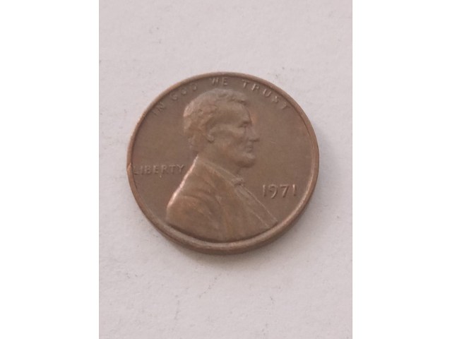 1 Cent 1971.g - USA - Amerika - Lincoln -