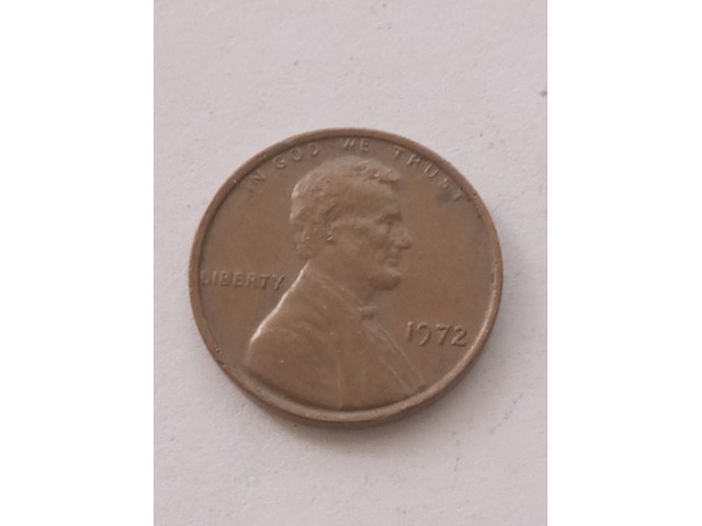 1 Cent 1972.g - USA - Amerika - Lincoln -
