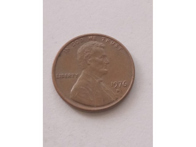 1 Cent 1976.g - D - USA - Amerika - Lincoln -