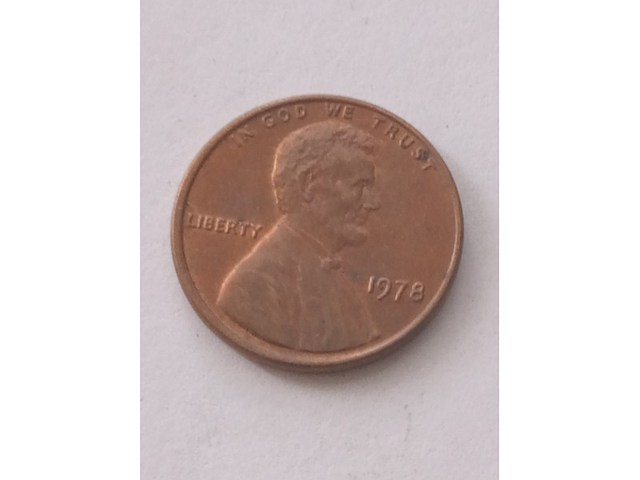 1 Cent 1978.g - USA - Amerika - Lincoln -