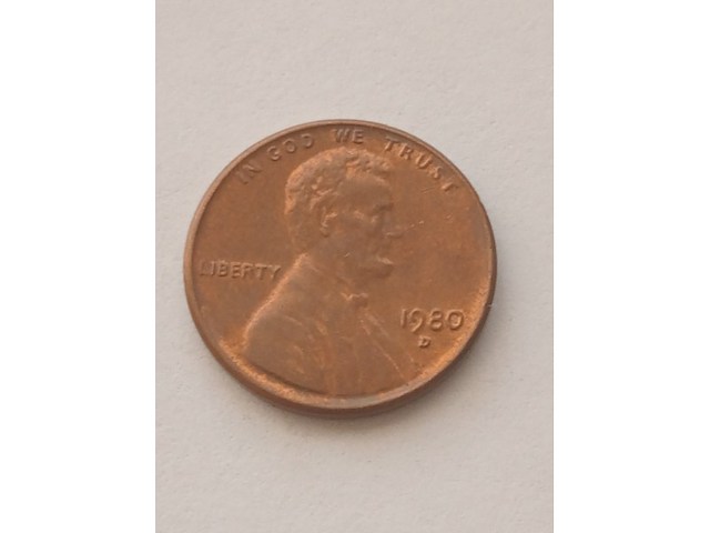 1 Cent 1980.g - D - USA - Amerika - Lincoln -