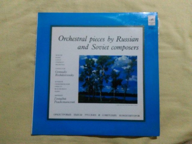 Orchestral pieces by Russian and Soviet composers