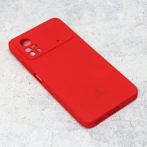 Futrola - maska Teracell Giulietta za Xiaomi Poco X4 Pro 5G mat crvena