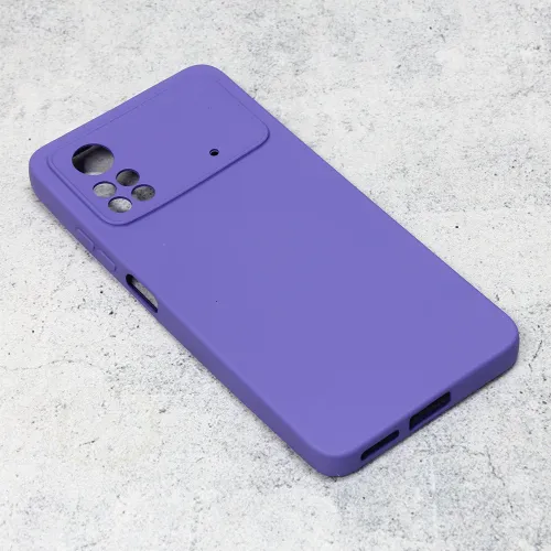 Futrola - maska Teracell Giulietta za Xiaomi Poco X4 Pro 5G mat ljubicasta