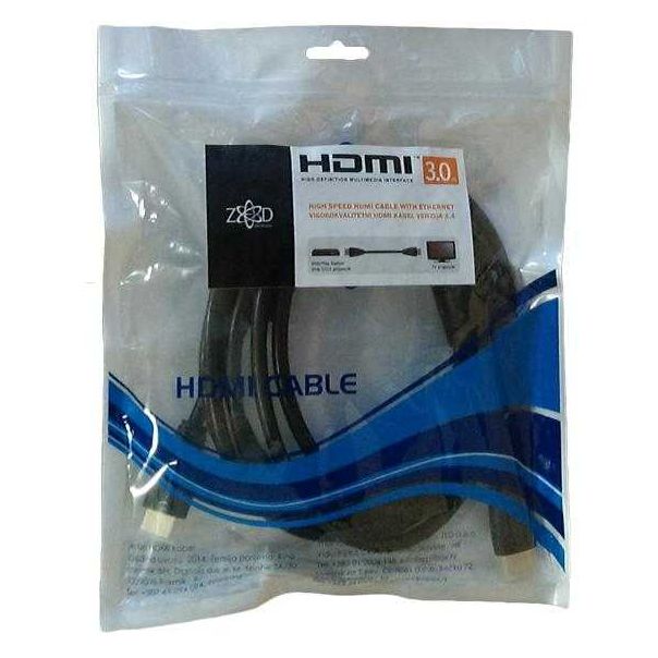 ZED ELECTRONIC HDMI kabl, 3.0 met, ver. 1.4 - HDMI/3