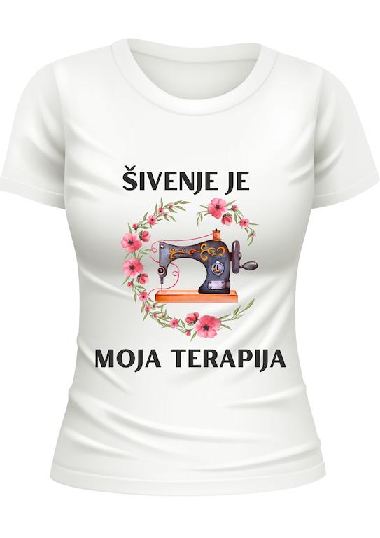 Majica „Šivenje je moja terapija“