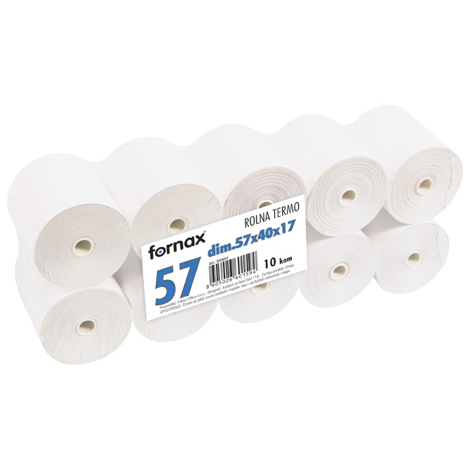 Rolna termo 57mm (fi40mm) 17m pk10 Fornax