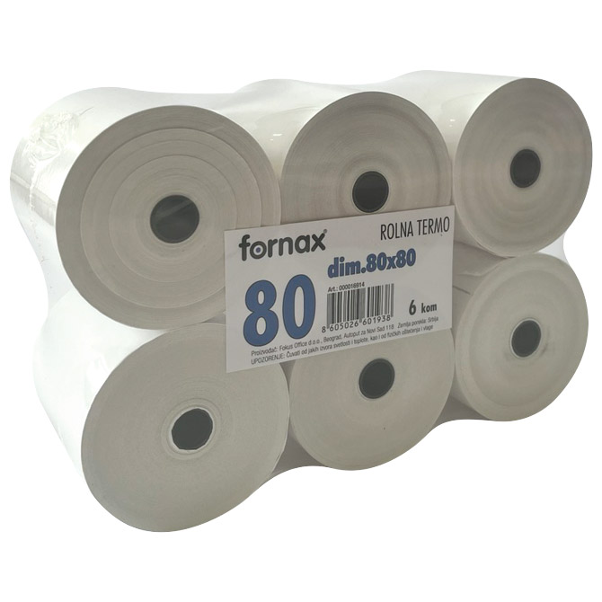 Rolna termo 80mm (fi70mm) 80m pk6 Fornax