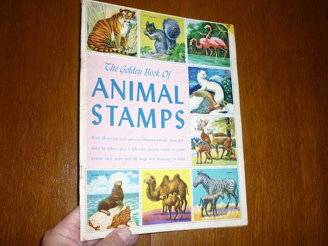 THE GOLDEN BOOK OF ANIMAL STAMPS
