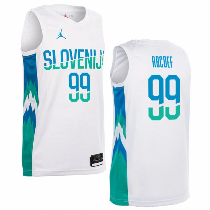 Slovenija Jordan KZS Swingman Home dres tisak po želji +20,49€)