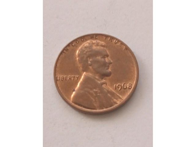 1 Cent 1968.g - USA - Amerika - Lincoln -