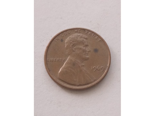 1 Cent 1969.g - USA - Amerika - Lincoln -
