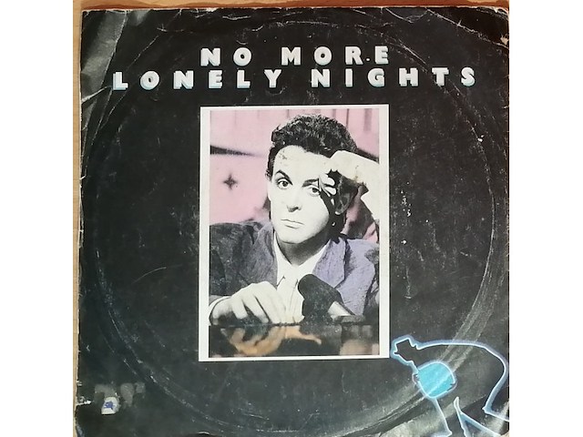 SP PAUL McCARTNEY - No More Lonely Nights (1984) VG-