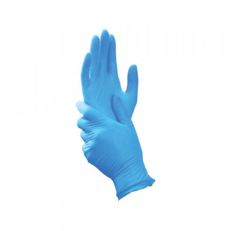 Nitril rukavice bez pudera S/XS 1/100 plave ( C853 )