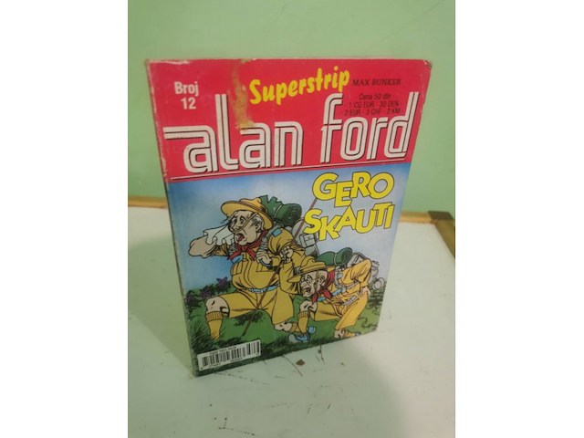 GERO SKAUTI - Alan Ford BR. 12