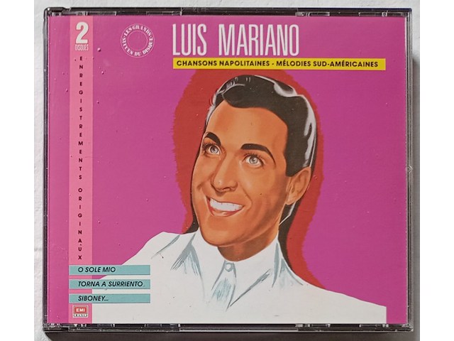 LUIS MARIANO - 2CD Chansons  Napolitaines...