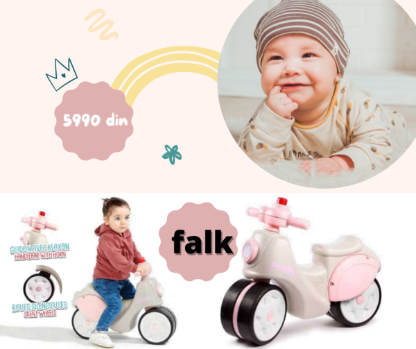 Skuter guralica FALK TOYS