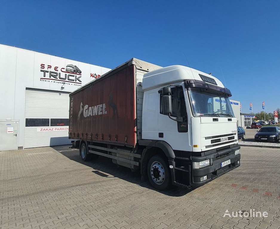 IVECO Eurotech 190.310 CURSOR, Manual, Steel /Air, EURO 2-M kamion sa klizna zavesa cerada