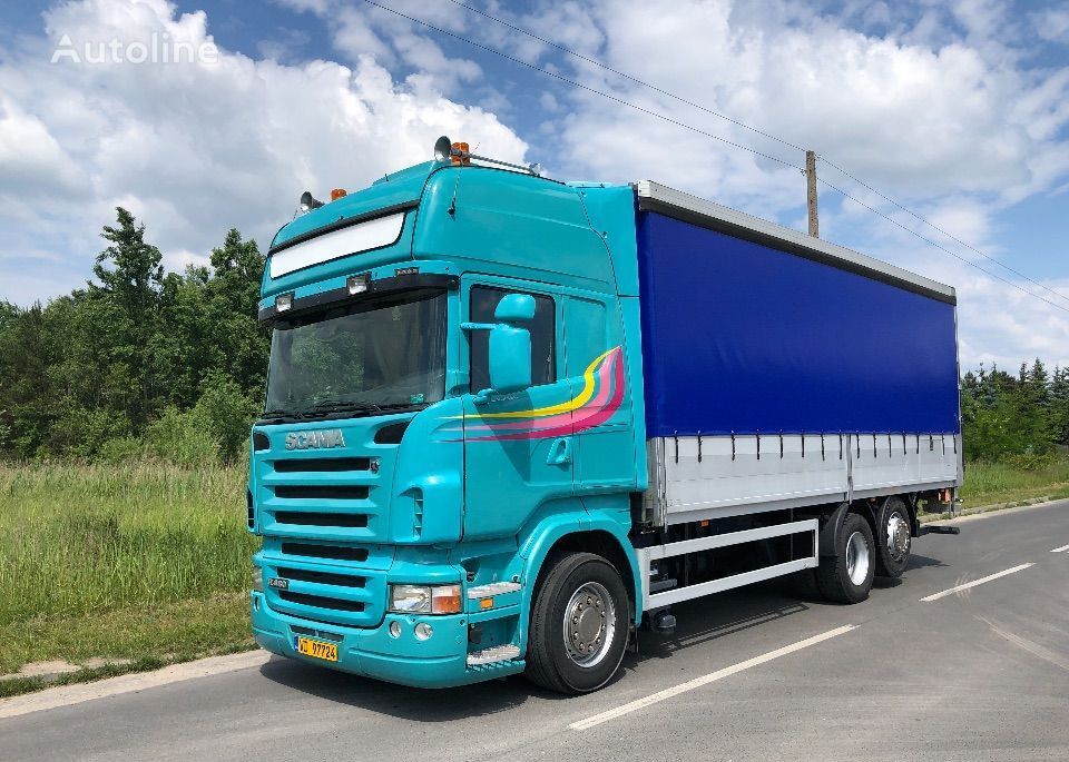 Scania R 480 BURTO-FIRANKA kamion sa klizna zavesa cerada