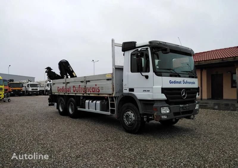 Mercedes-Benz Actros 2636 kamion s ravnom platformom