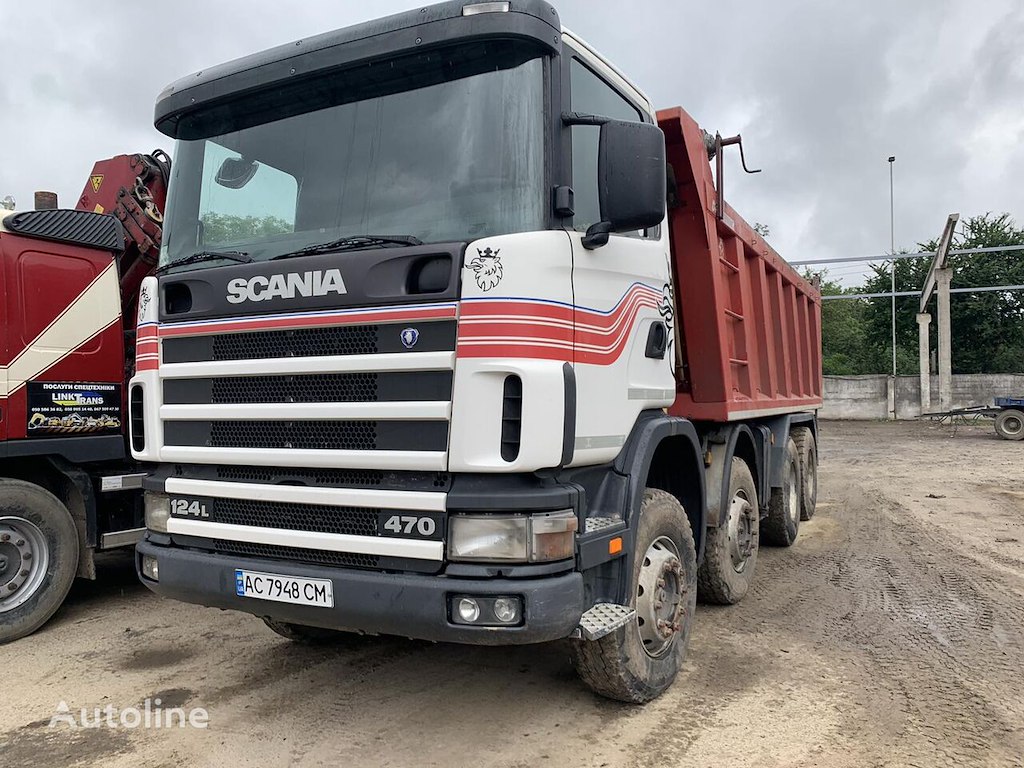 Scania R124LA kiper