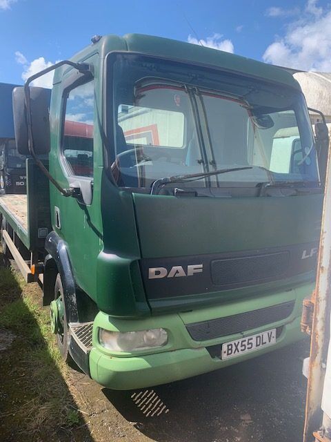 DAF LF 45 2005 BREAKING FOR SPARES kamion platforma po rezervnim delovima