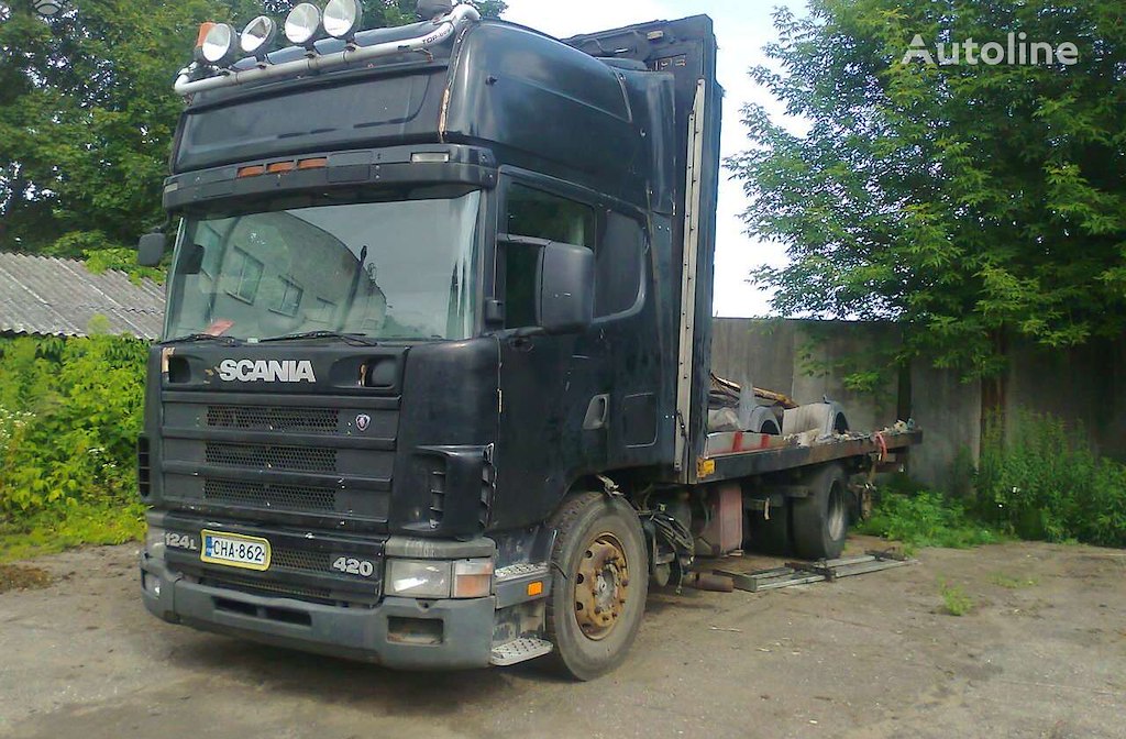 Scania 124 kamion platforma