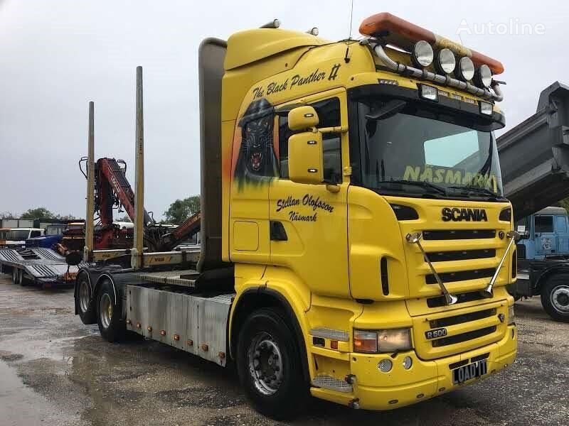 Scania R500 Highline Cabin year 2007 kamion za prevoz drva