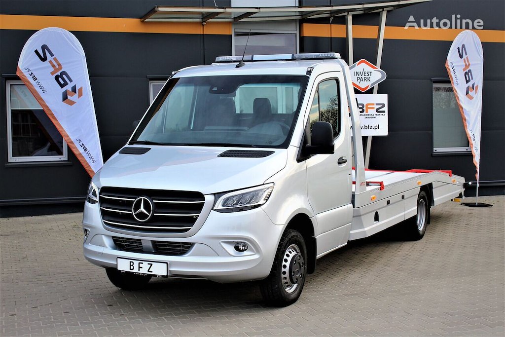 Novi Mercedes-Benz Sprinter 519 NAVI LED LUFTFEDERUNG NEU MODEL 907 autotransporter