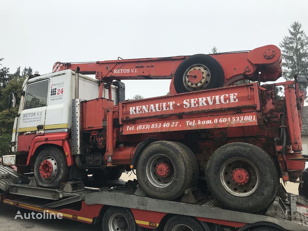 Renault Major Holownik Pomoc Drogowa Roadside assistance karoserija šlep auto