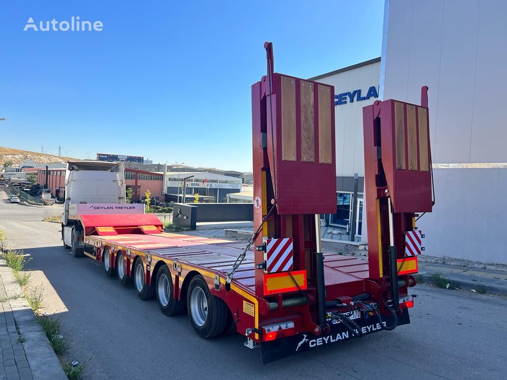 Nova Ceylan 5 AXLES STANDART & EXTENDABLE LOWBED poluprikolica sa niskom platformom