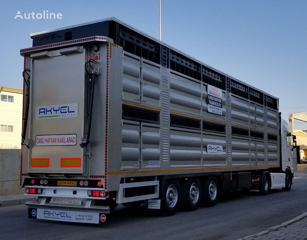 Nova Akyel Treyler LVL1 Livestock Semi Trailer ( double deck ) poluprikolica za prevoz stoke