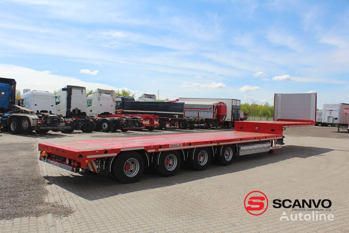 Hangler SVS 580 T nedbygget trailer poluprikolica sa niskom platformom