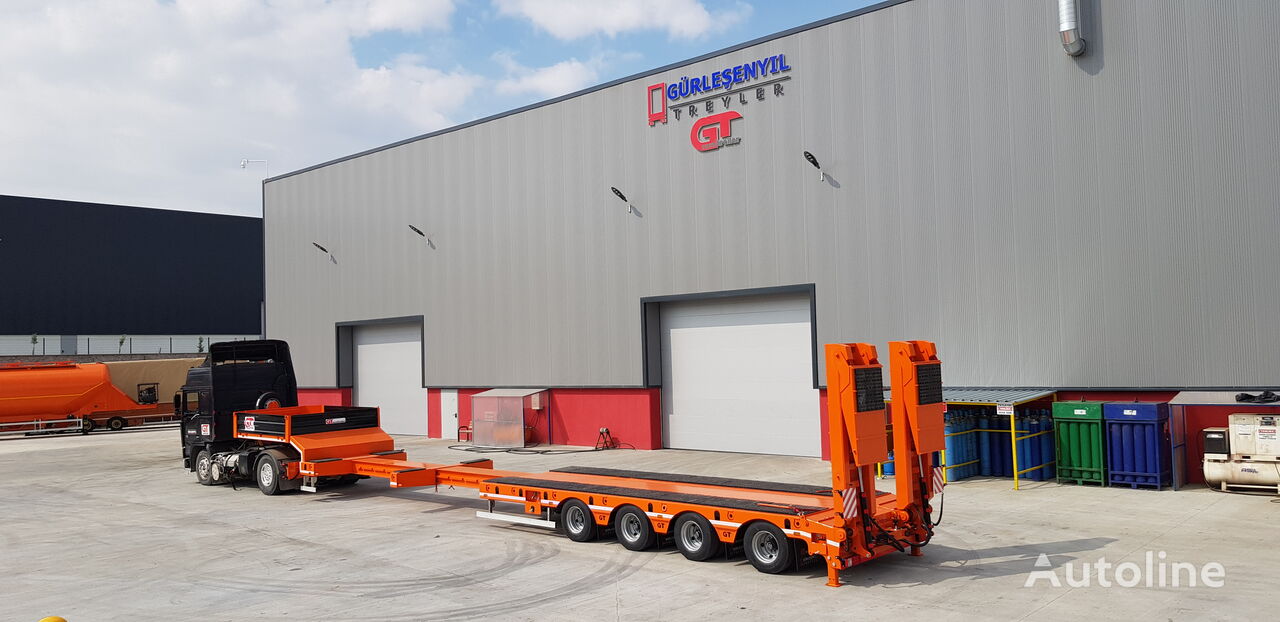 Nova Gürleşenyıl 4 axles low bed semi trailers poluprikolica sa niskom platformom