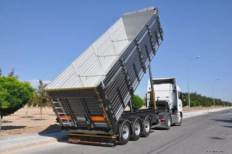 Nova Nursan trailer poluprikolica za prevoz zrna