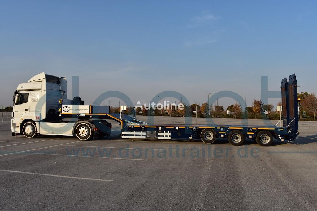 Nova Donat 3 Axle Extendable Lowbed with Metalization poluprikolica sa niskom platformom