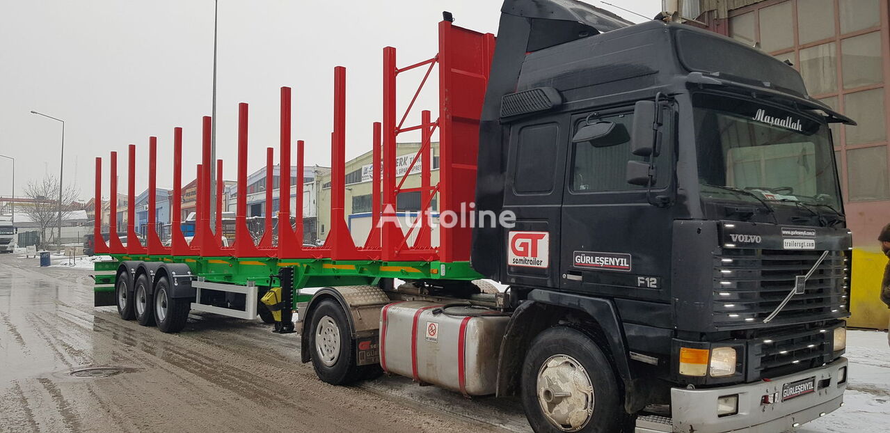 Nova Gürleşenyıl timber semi trailers poluprikolica za prevoz drva