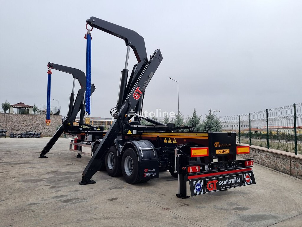 Nova Gürleşenyıl container side loader poluprikolica za prevoz kontejnera