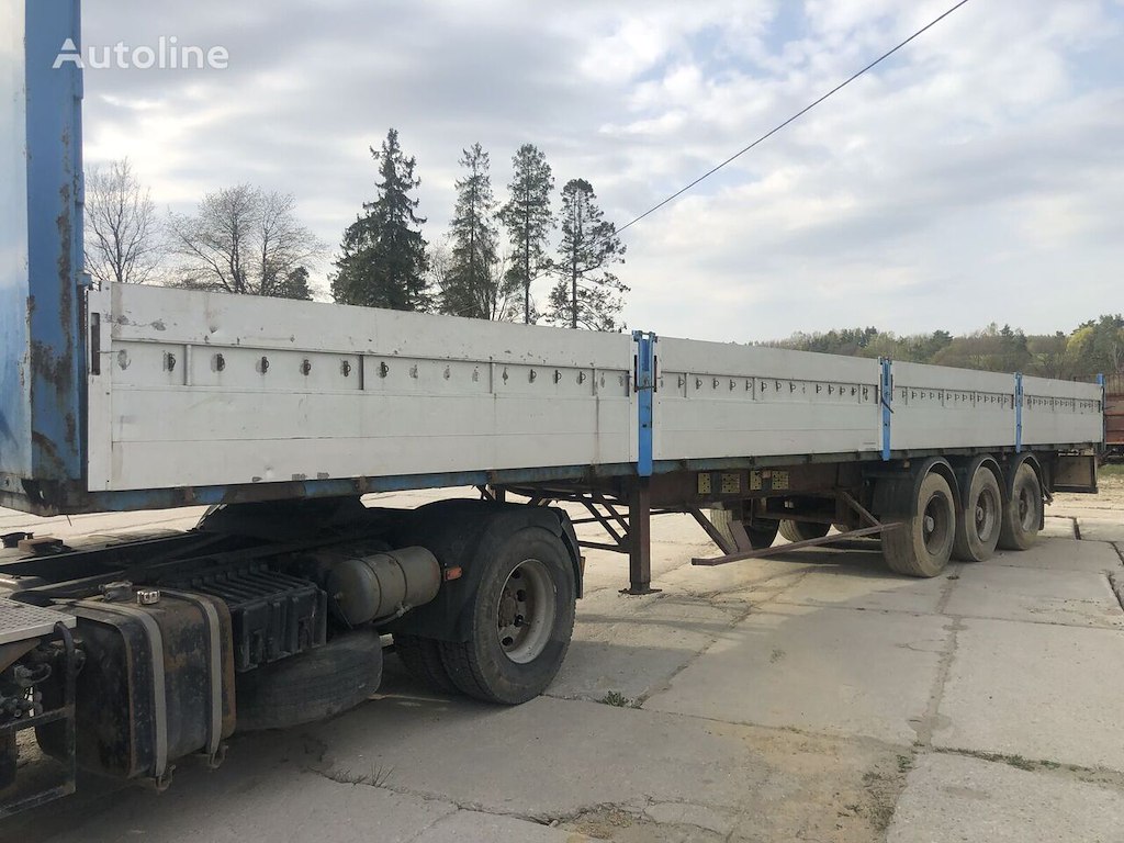 Fruehauf FULL SPRING SUSPENSION poluprikolica sa ravnom platformom