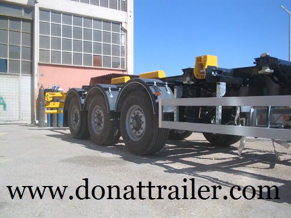 Nova Donat Container Chassis Semitrailer - Extendable poluprikolica za prevoz kontejnera