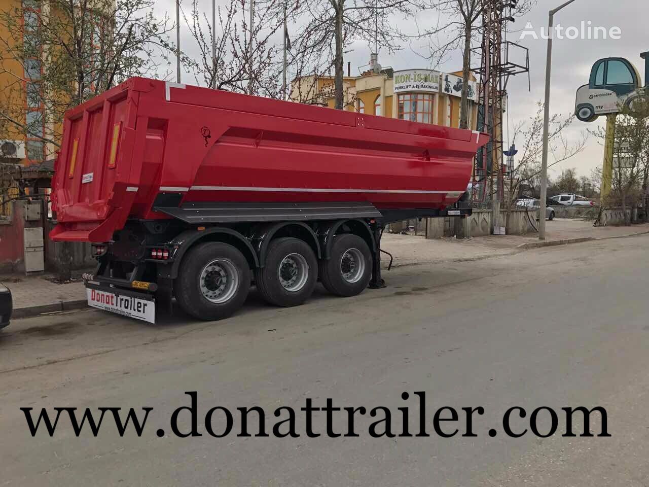 Nova Donat Hardox Tipper Semitrailer poluprikolica kipera