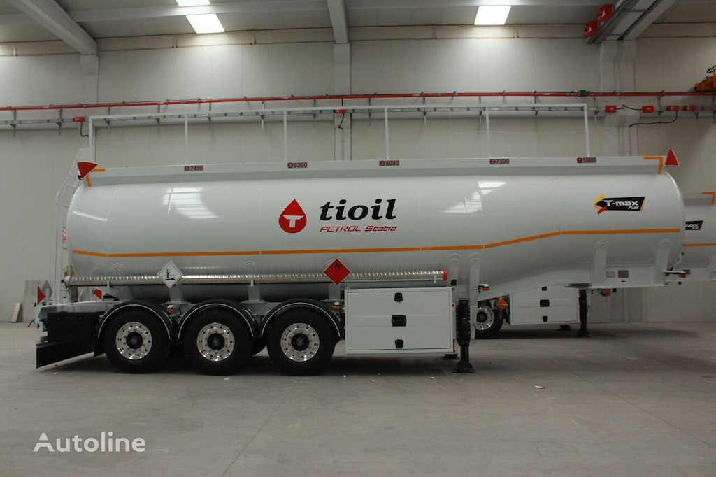 Nova Sinan Tanker-Treyler Aluminium Fuel Tanker Semitrailer cisterna za goriva i maziva