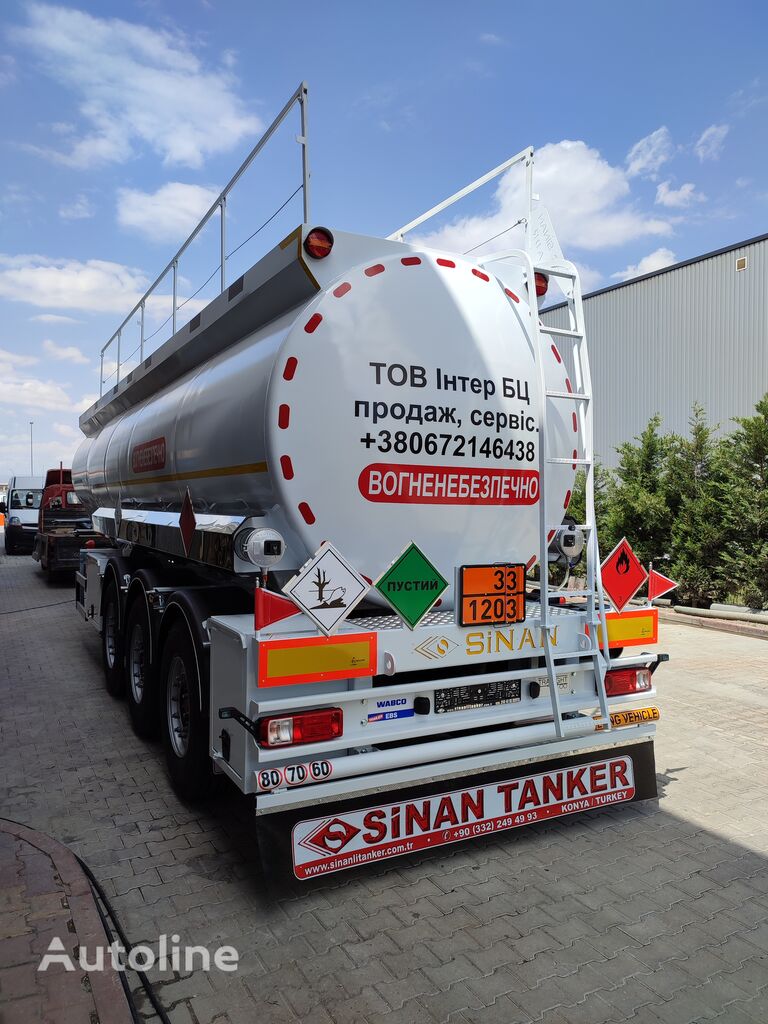 Nova Sinan Tanker-Treyler Fuel Tanker ADR - Benzovoz Nizhniy naliv PPTs GSM cisterna za goriva i maziva