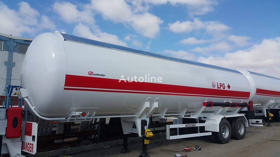 Nova Gürleşenyıl 2 axles lpg semi trailer cisterna za gas