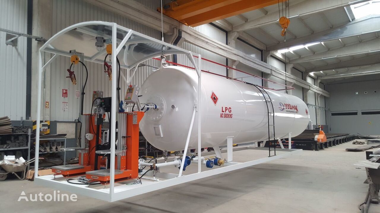 Nova Doğumak LPG CLYNDER FILLING MINI SKID PLANT cisterna za gas