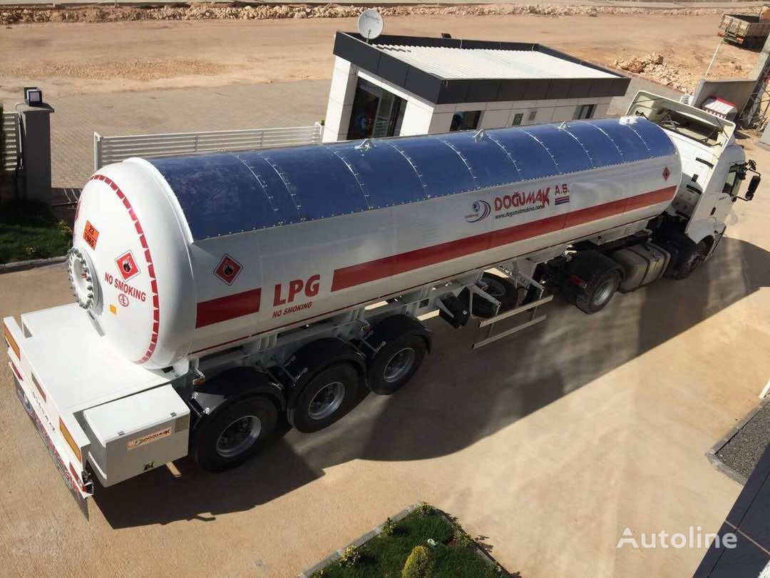 Nova Doğumak 35m3 / 75m3 LPG Semi-Trailer Transport Tank cisterna za goriva i maziva